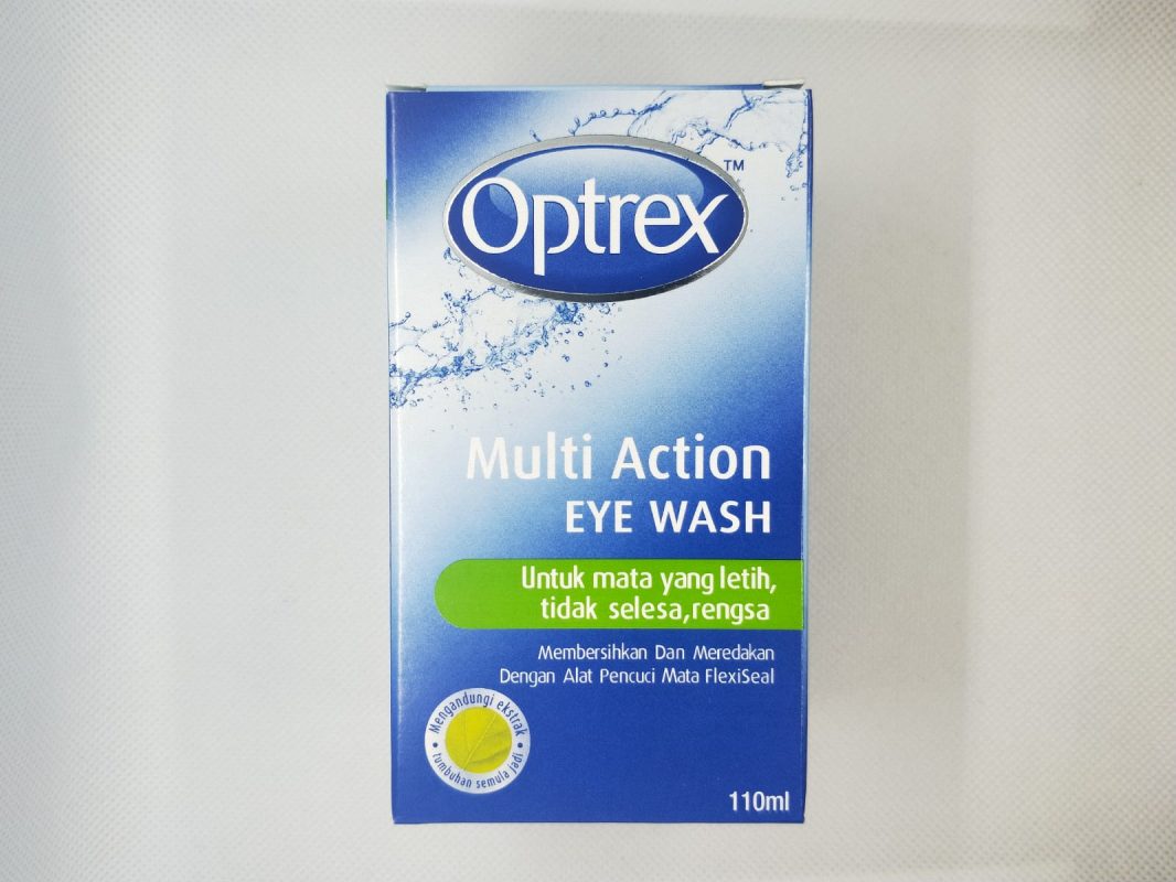 OPTREX MULTI-ACTION EYE WASH 110ML RECKITT BENCKISER - sabahcarepharma