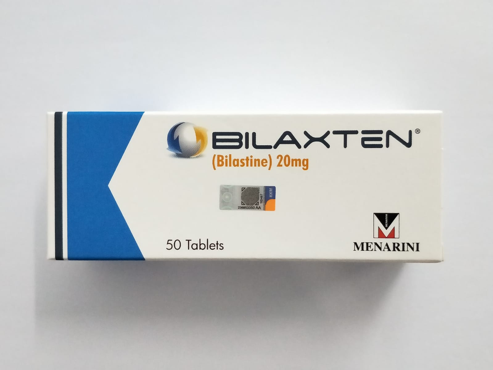 BILAXTEN 20MG/10MG TABLET 50'S (BILASTINE) - sabahcarepharma