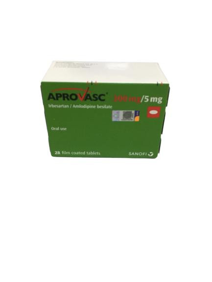 SANOFI APROVASC TABLET 28'S (IRBESARTAN/AMLODIPINE) - sabahcarepharma