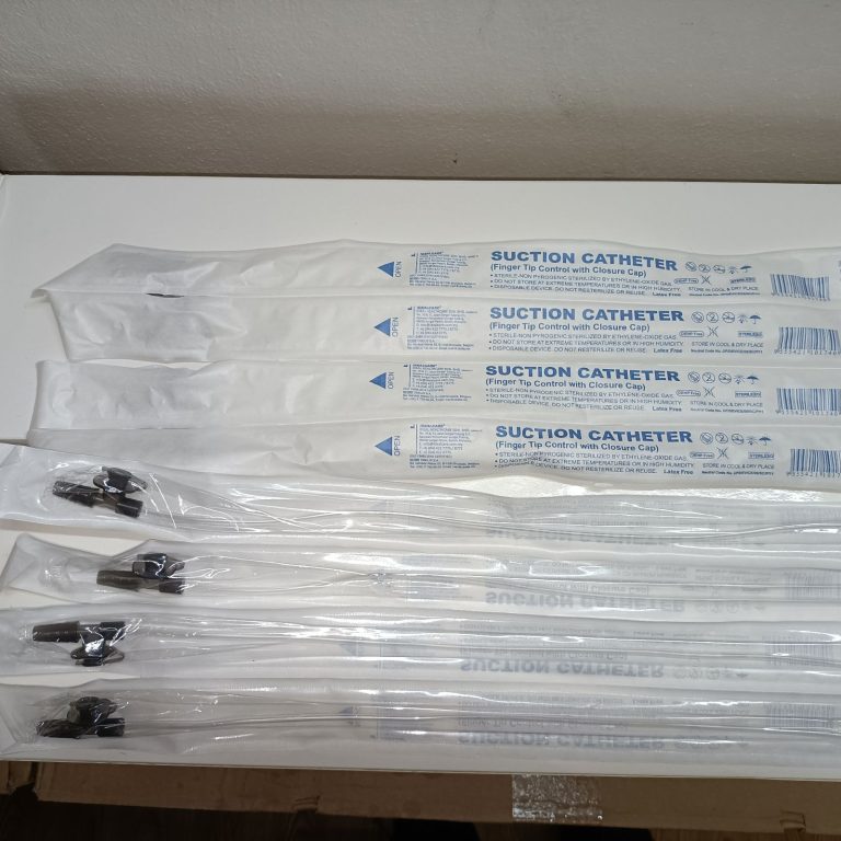 IDEALCARE SUCTION CATHETER WITH FINGERTIP CONTROL 8/10/12/14/16FG 1'S ...