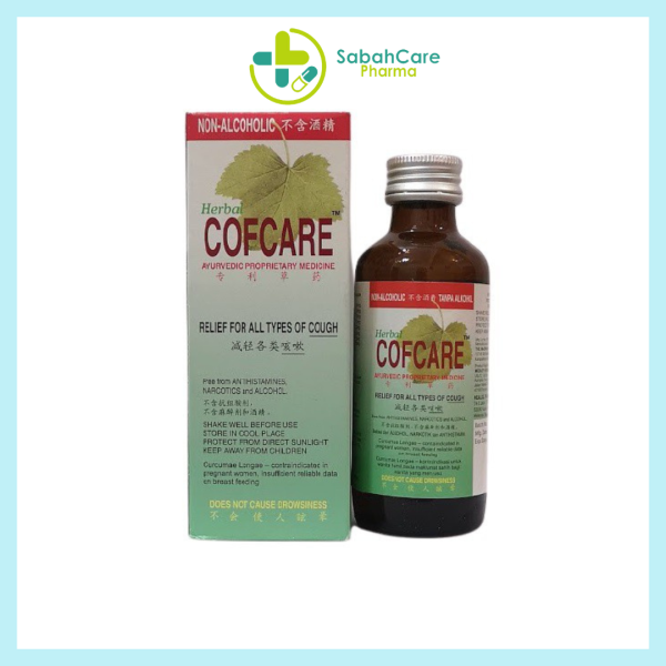 HEALOL HERBAL COFCARE COUGH SYRUP 100ML - sabahcarepharma