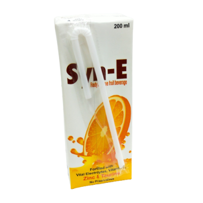 SYN-E FRUIT BEVERAGE 200ML (ORANGE) - sabahcarepharma