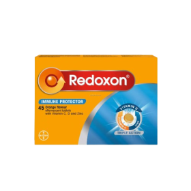BAYER REDOXON TRIPLE ACTION EFFERVESCENT TABLET ORANGE 3 X 15'S ...